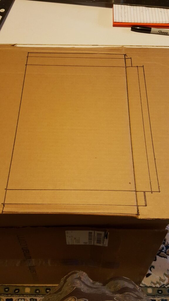 Cardboard Paper Organizer | The Lady Beekeeper